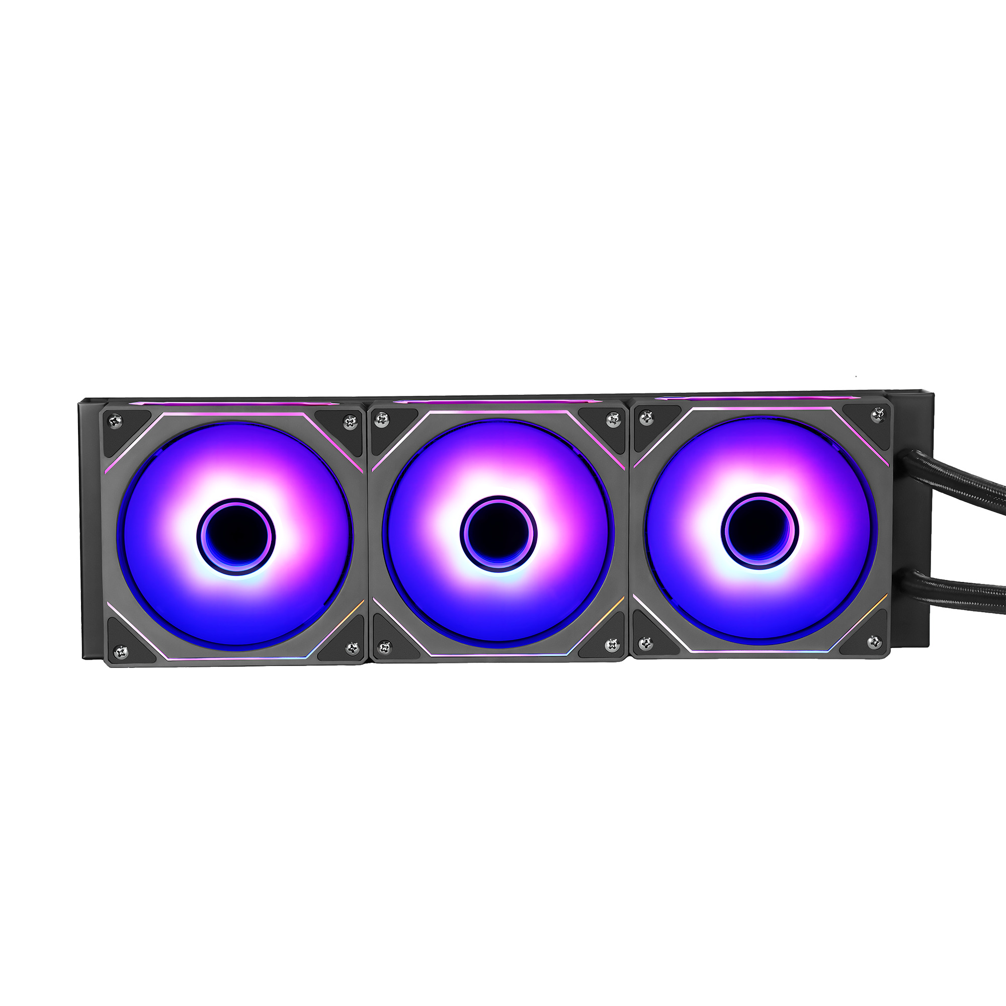 مبرد مائي ثيرمو مع شاشة قابلة للبرمجة T360 مراوح ARGB لون أسود – Saudi Gamerz – متجر سعودي قيمرز